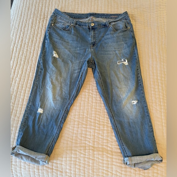 Jeans | Ripped Jeans Womens Plus Size 18w | Poshmark